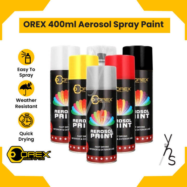 OREX 400ML Aerosol Spray Paint Cat Semburan | Lazada