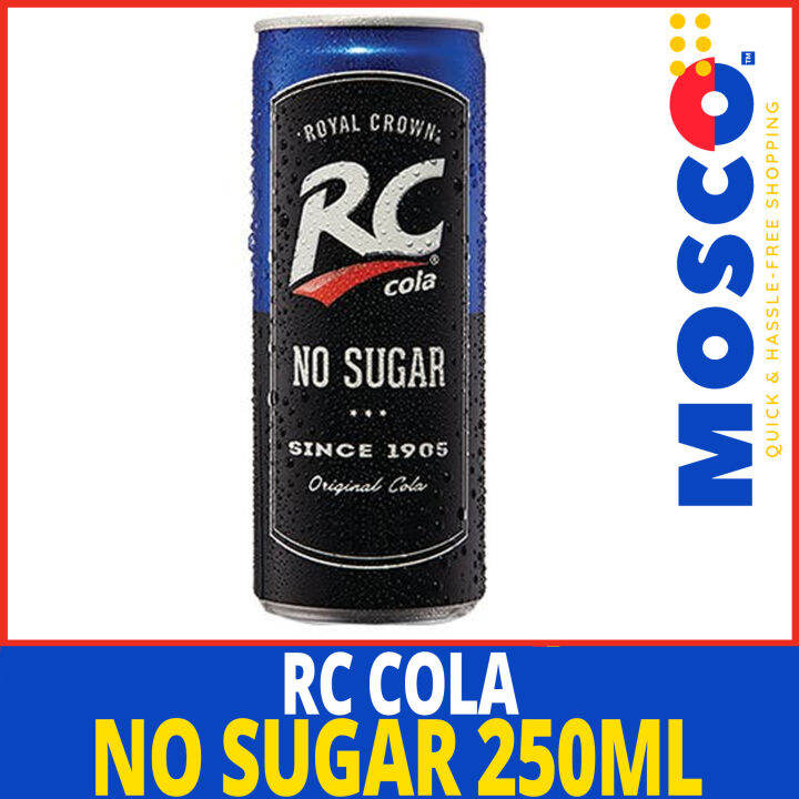 RC Cola No Sugar 250ml Cans Pack of 6 | Lazada PH