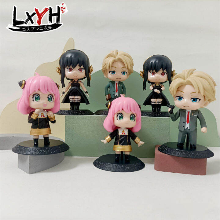[LXYH- COSER KING] Anime SPY×FAMILY ชุด 6 ชิ้น ตุ๊กตา Twilight Yor ...