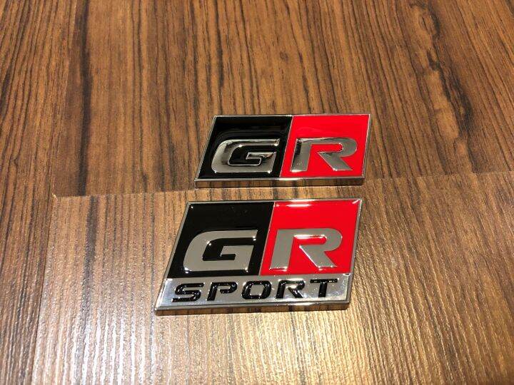[Ready Stock] Toyota GR Sport Logo Emblem Sticker Vios Yaris GT86 CHR ...
