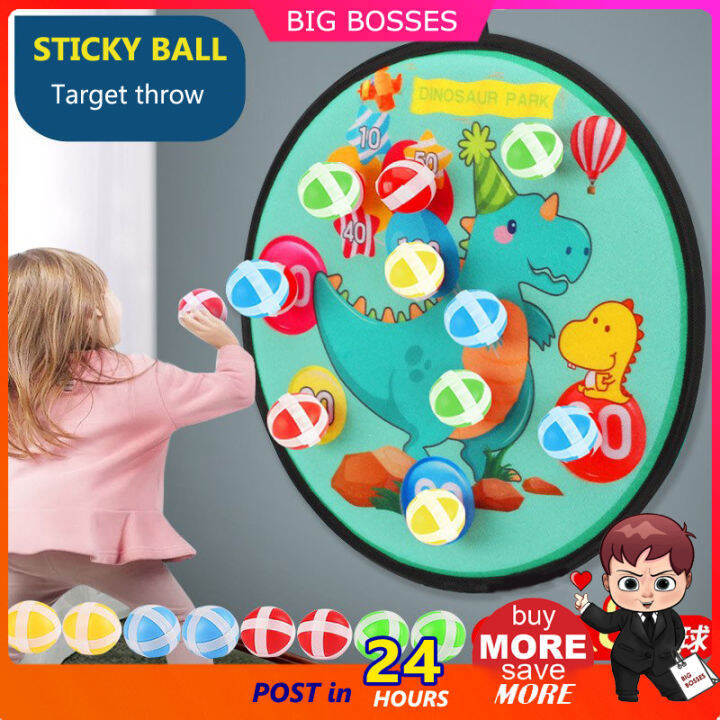 👶🏻BigBosses👶🏻 Sticky Ball Dart Board Game Kids Learning Toys For Kids ...