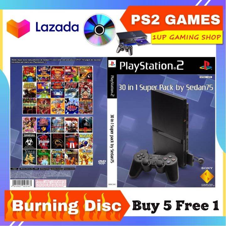 Kaset DVD Game PS2 30 in 1 Games Collection | Lazada Indonesia
