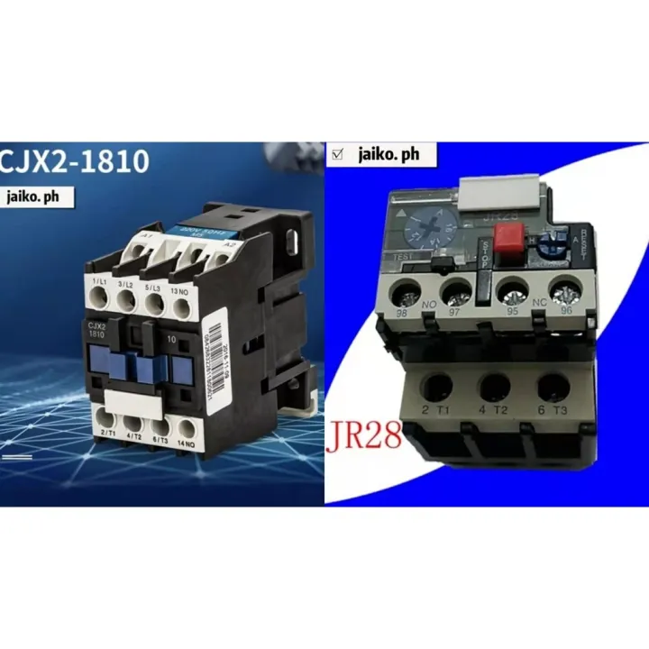 Magnetic Contactor.CJX2-1810 / Overload Relay.JR28-25 | Lazada PH