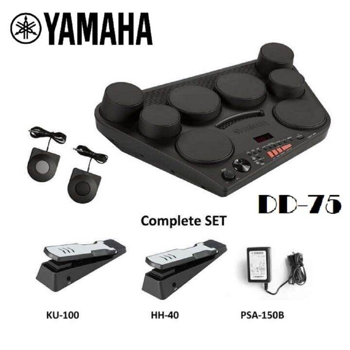 Yamaha Drum pad drum elektrik DD75 original | Lazada Indonesia