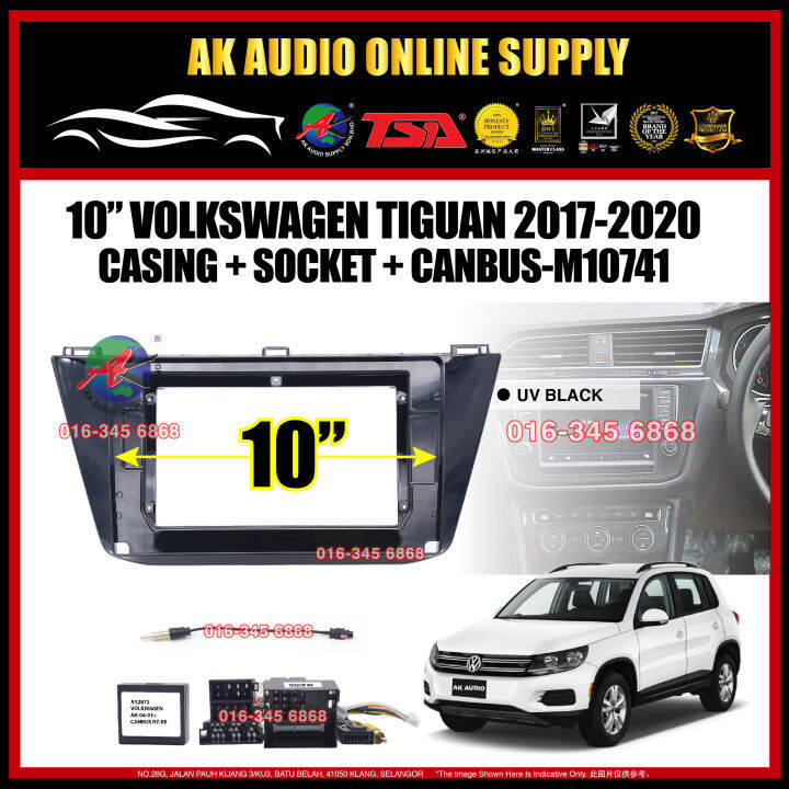 Volkswagen VW Tiguan 2017 - 2020 Android player 10" inch Casing ...
