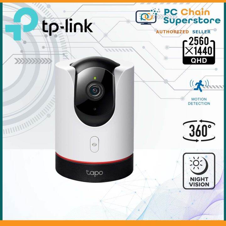 Tp-Link Tapo C225 AI Home Security Wi-Fi Camera - 2K Resolution | 360° View | Smart Motion Track ...