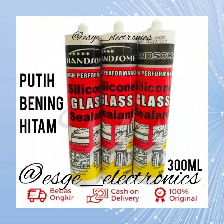 LEM HANDSOME SILICONE GLASS SEALANT LEM KACA BOTOL HANDSOME LEM ...