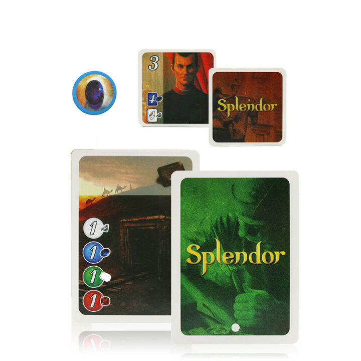 2021 full English Splendor Board Game for school family party game ...