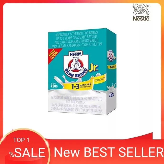 Bear Brand Junior Milk Supplement for Children 1-3 Yrs Old 420g | Lazada PH