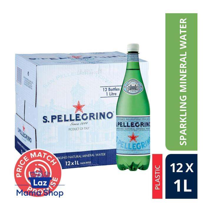 San Pellegrino Sparkling Natural Mineral Water 12 x 1L - Case | Lazada Singapore