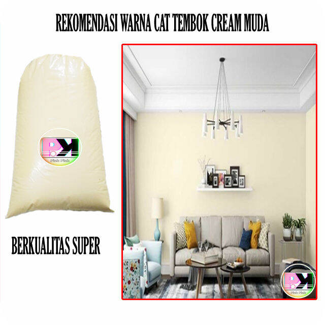 Cat Tembok Kiloan Gratis Ongkir / Cat Tembok Warna Cream / Cat Tembok ...