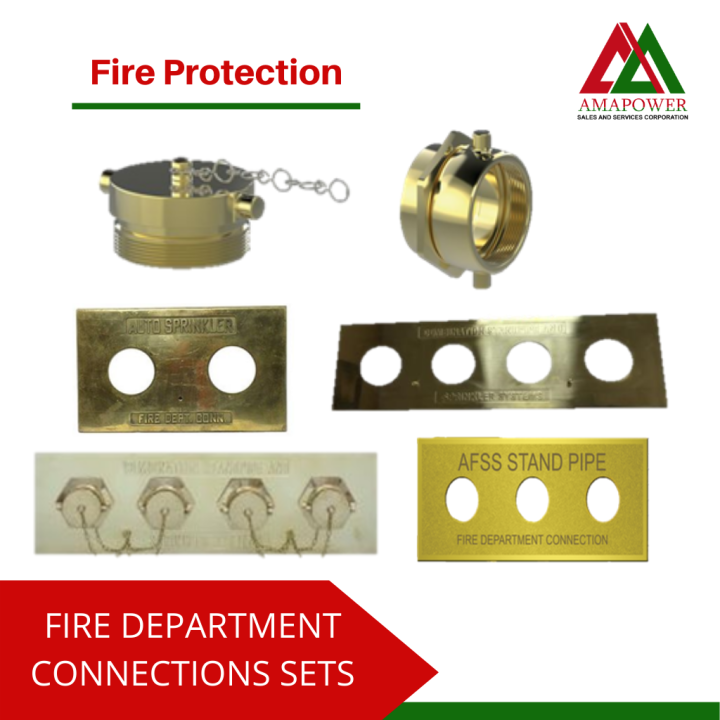 FIRE DEPARTMENT CONNECTIONS SETS (please read the description for more ...