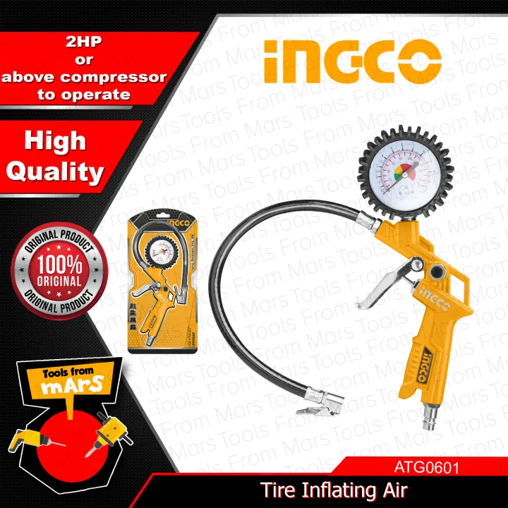 INGCO Tire Inflating Gun ATG0601 •TOOLS FROM MARS• IHT | Lazada PH