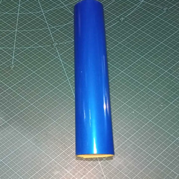 blue reflectorize sticker (buy 1 get 1 free) reflective vinyl wrap ...