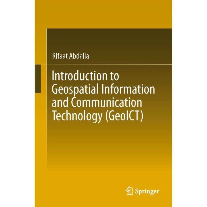 Introduction to Geospatial Information and Communication Technology ...