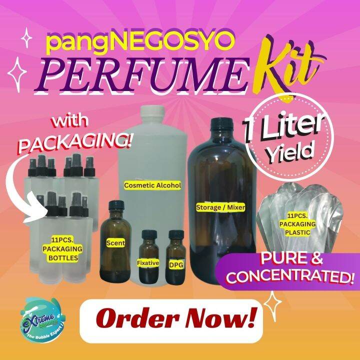 EXTREME BLOOMS DIY Perfume Kits For Men and Women 1000ML Yield | Lazada PH