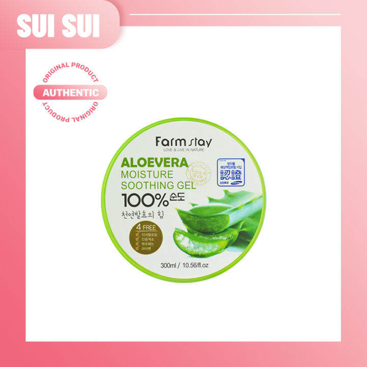Farm Stay Moisture Soothing Gel Aloe Vera 300ml [Renew] | Lazada PH