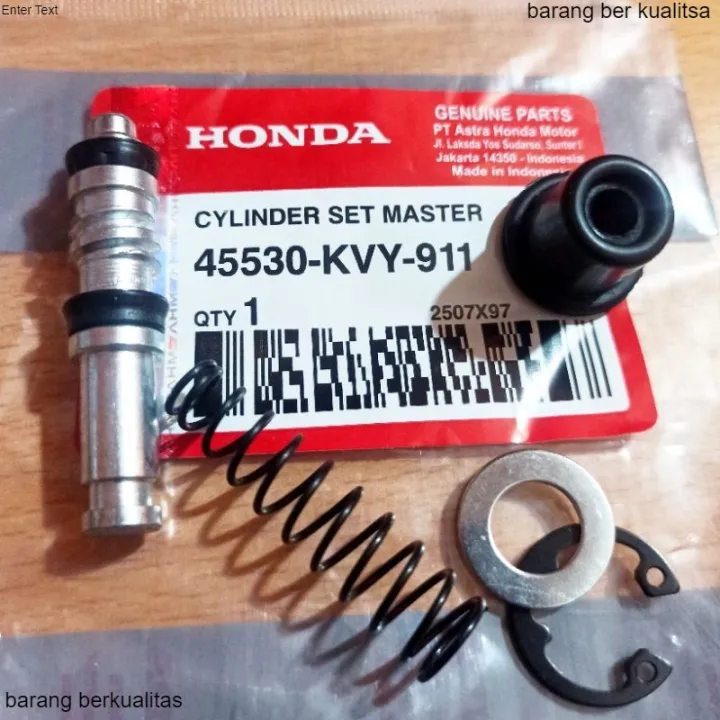 SEAL MASTER REM DEPAN KIT HONDA BEAT VARIO SPACY PCX ( SEAL MASTER KVY ...