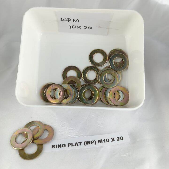 RING PLAT (WP) M10 X 20 | Lazada Indonesia