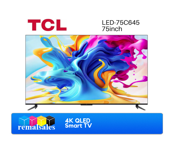 TCL LED-75C645 75in 4K QLED Smart TV (Metro Manila Delivery only ...