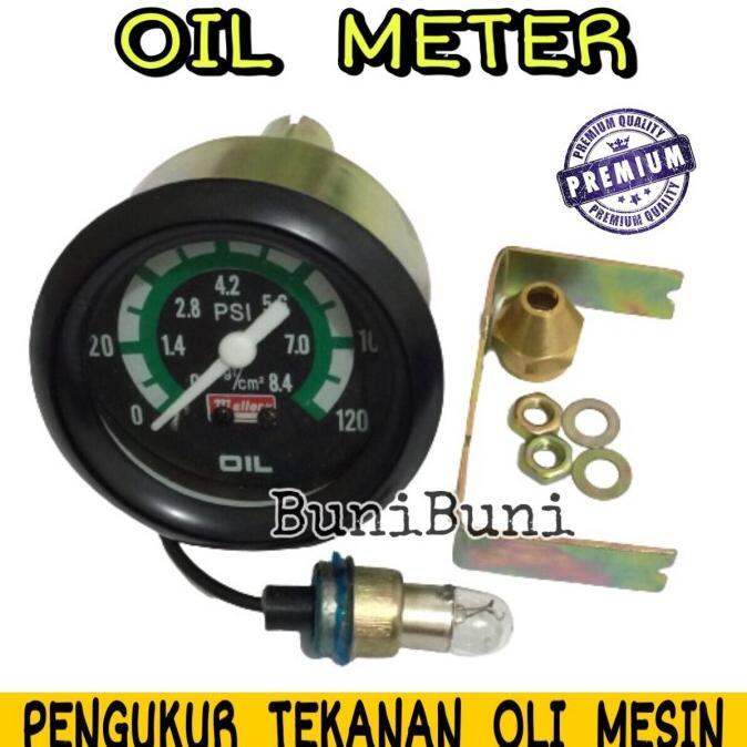 Ampere Oli / Oil Meter - Indikator Pengukur Tekanan Oli Mesin Mobil ...