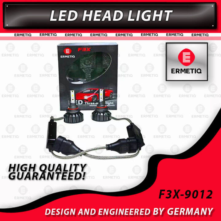 F3X-9012 LED HEADLIGHT TRI COLOR | Lazada PH