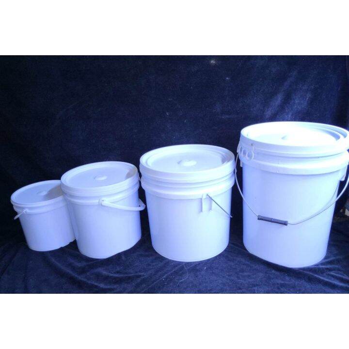 industrial pail with cover/matibay na timbang my takip 10ltrs 4ltrs ...