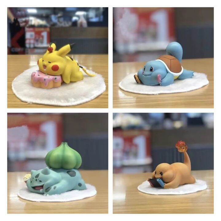 Charmander Hand Squirtle Bulbasaur Model Decoration Figure Box | Lazada PH