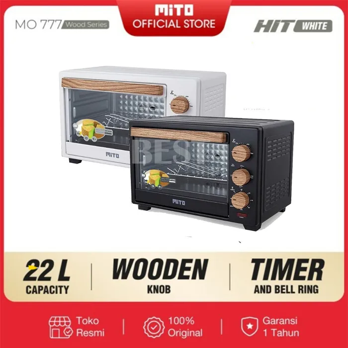 Oven Mito MO - 777 Pemanggang Oven Listrik Kapasitas 22 Liter Stainless ...