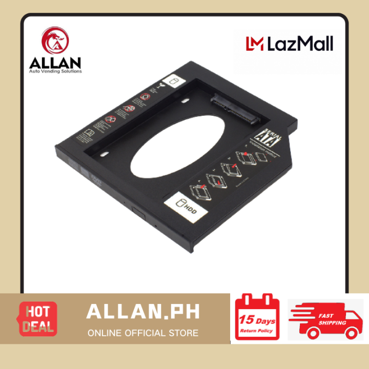 9.0/9.5/12.7mm Notebook Sata3 Optical Drive Bay Hard Drive Bracket Ssd ...