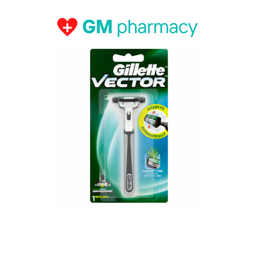 GILLETTE Vector Razor 1s | Lazada