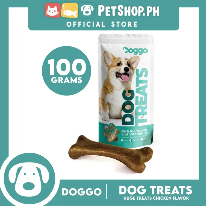 Doggo Dog Huge Treats 100 grams (Chicken Flavor) Treats for Your Dog ...