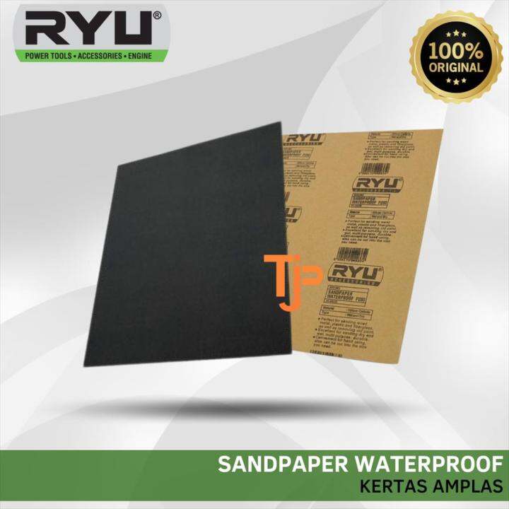RYU AMPLAS LEMBARAN GRID 600 SANDPAPER WATERPROOF P600 | Lazada Indonesia