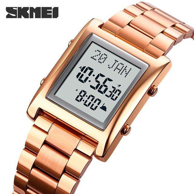 Muslim Azan Clock Watch for Prayer with Qibla Compass Adhan Alarm Hijri ...