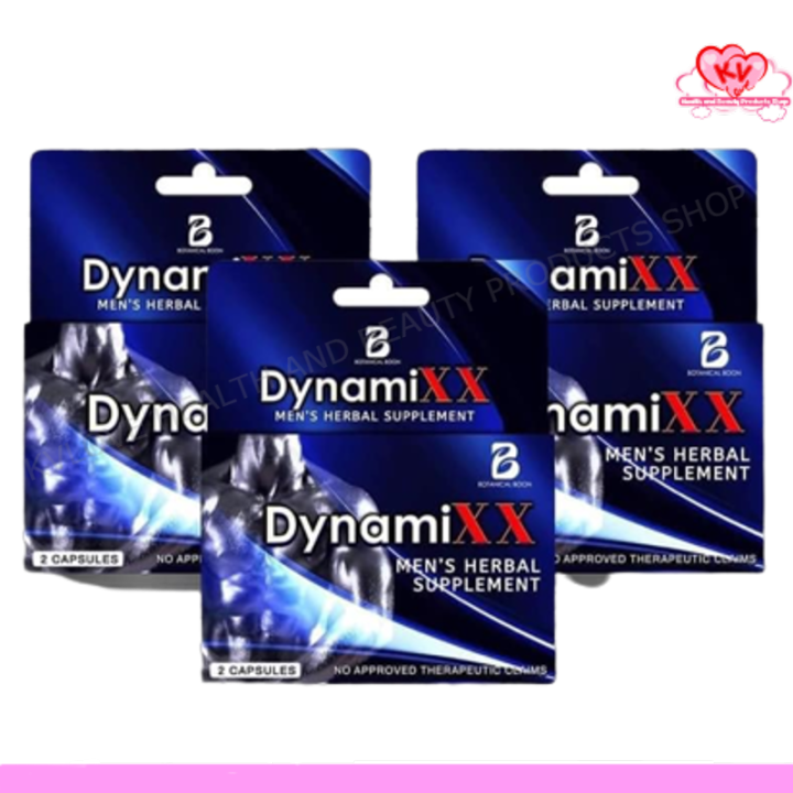 ORIGINAL/AUTHENTIC 100% Dynamixx Herbal Food Supplement for Men 500mg ...
