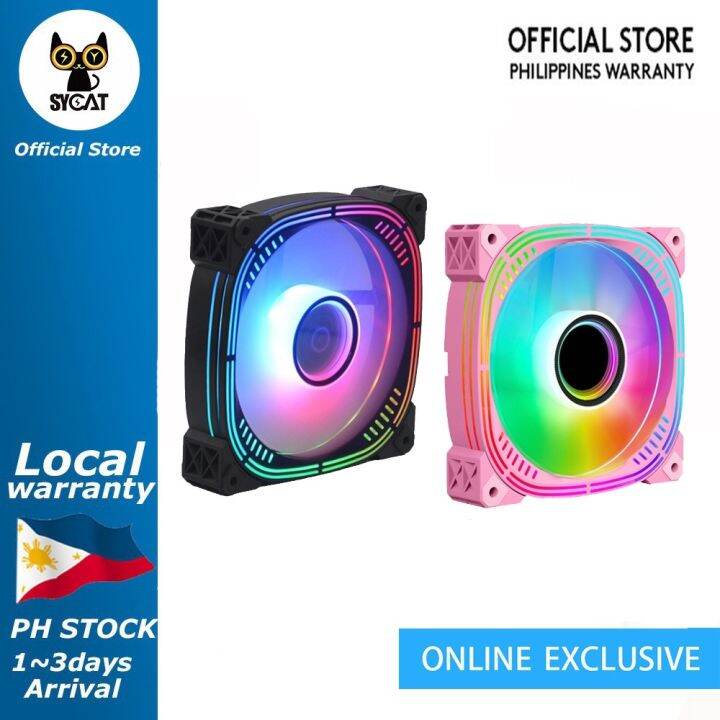 Rainbow 120mm RGB Fan Computer Fan PC Case Fan Cpu cooler cpu cooling ...