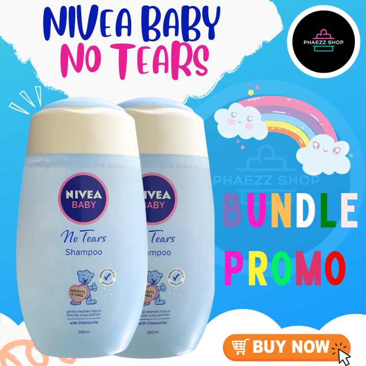 BUY 1 GET 1 NIVEA Baby No Tears Shampoo, with Chamomile, 200ml | Lazada PH