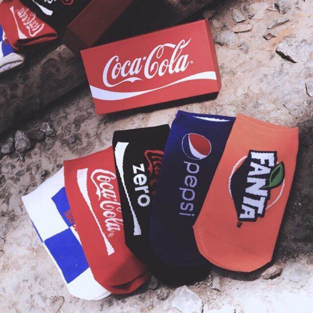 Cocozy Iconic Socks Coca Cola Box 5 Pairs Set | Lazada PH