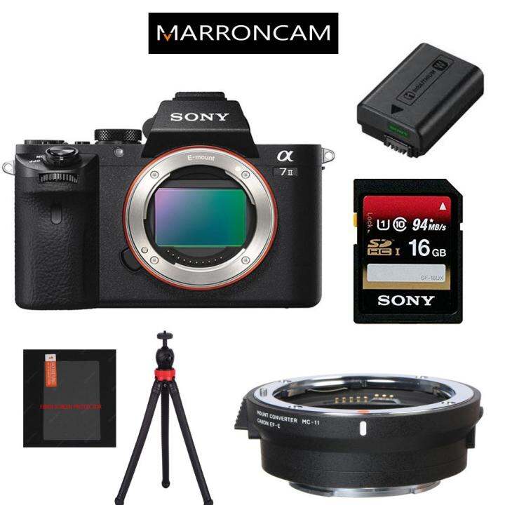 Sony Alpha a7 II Mirrorless Digital Camera (Body Only+ MC-11) | Lazada