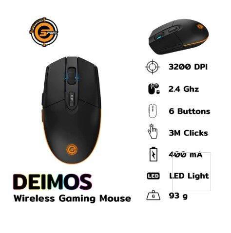 Neolution E-Sport Gaming Mouse Deimos (G7_103) เมาส์เกมมิ่ง เมาส์ไร้สาย ของแท้ รับประกัน 2 ปี ...