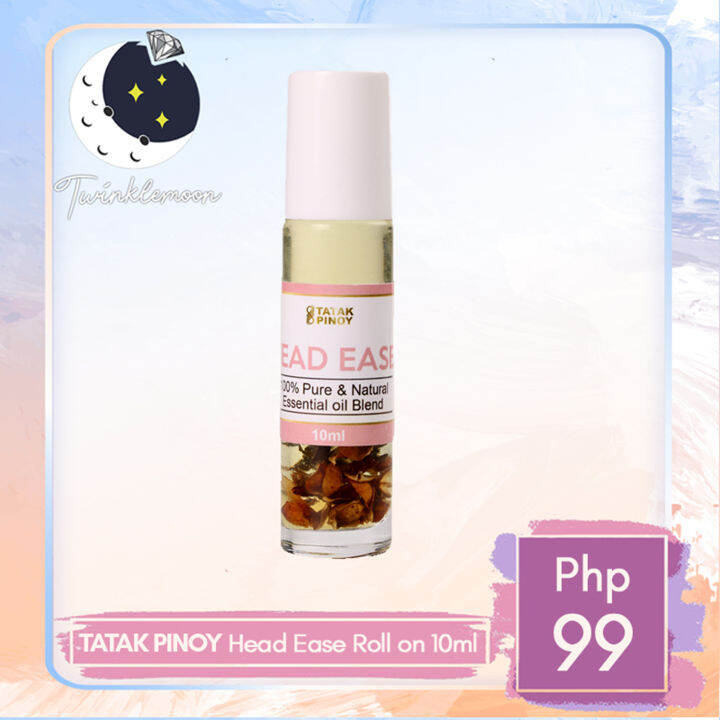 TwinkleMoon Tatak Pinoy Head Ease Massage Oil Roll on (10ml) | Lazada PH