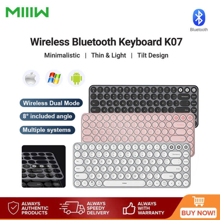 Xiaomi Miiiw Multi-Device Bluetooth Keyboard Multi-Compatible with FLOW ...