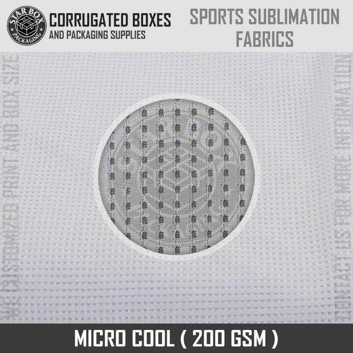 STARBOX MICRO COOL Sports Sublimation Fabric 200gsm - Per Kilo | Lazada PH