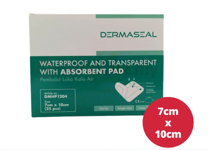 Dermaseal Water-Proof Dressing 7CM x 10CM | Lazada