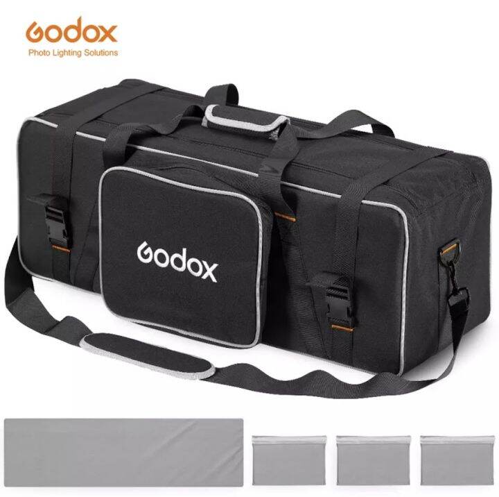 พร้อมส่ง Godox CB-05 สตูดิโอแสงแฟลช Strobe กรณีแสงขาตั้ง Softbox ชุดกระเป๋าหิ้วสำหรับ Godox ...