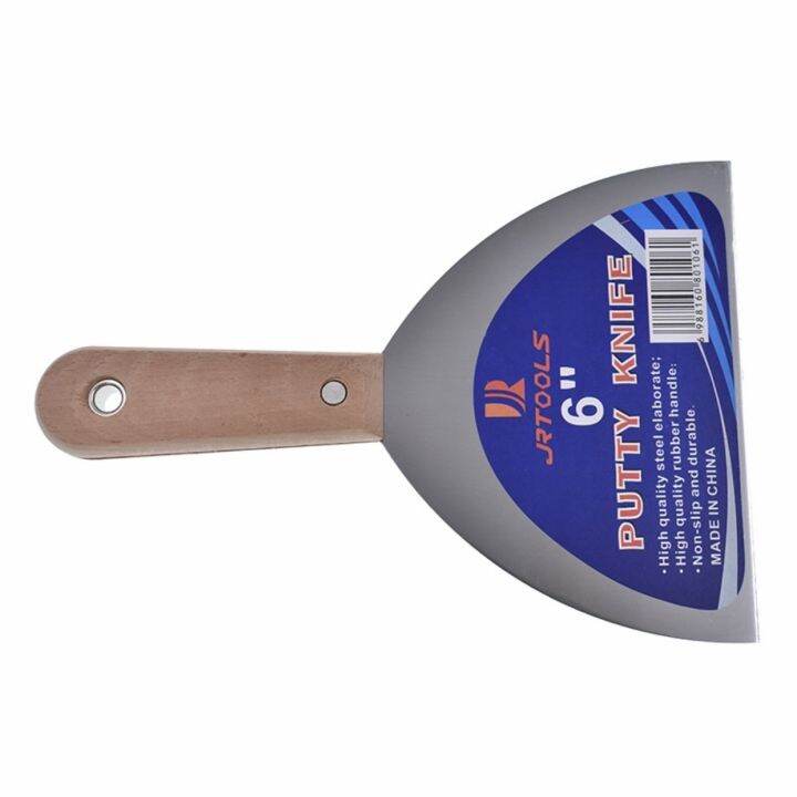 Wooden Handle Putty Scraper Stainless Steel Scrapers | Lazada PH