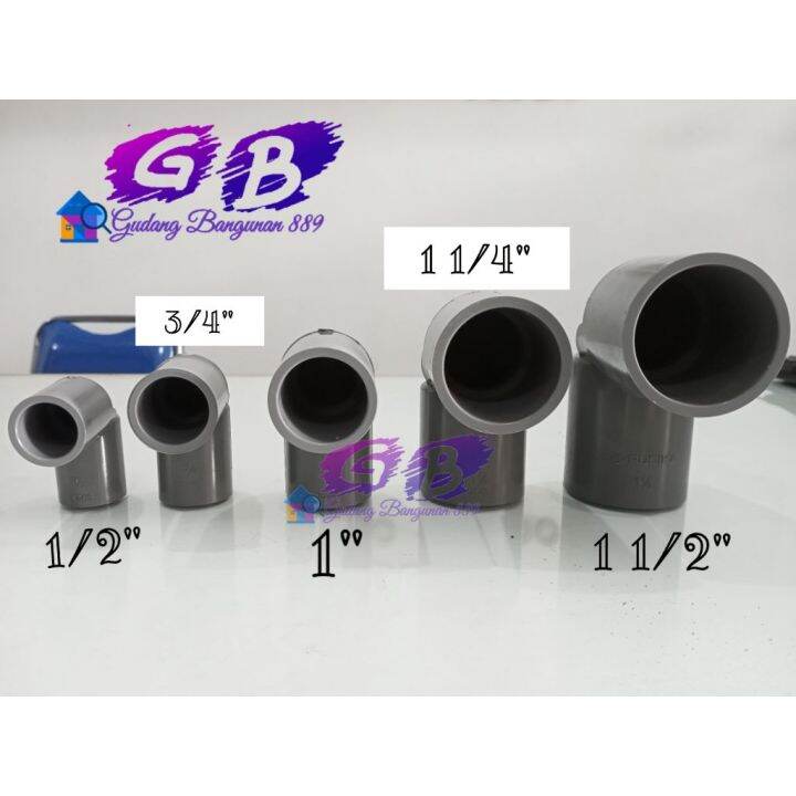 KENI RUCIKA 1/2 INCI/KNEE ELBOW 1/2 INCI/LITLE L PVC 1/2 INCI RUCIKA ...