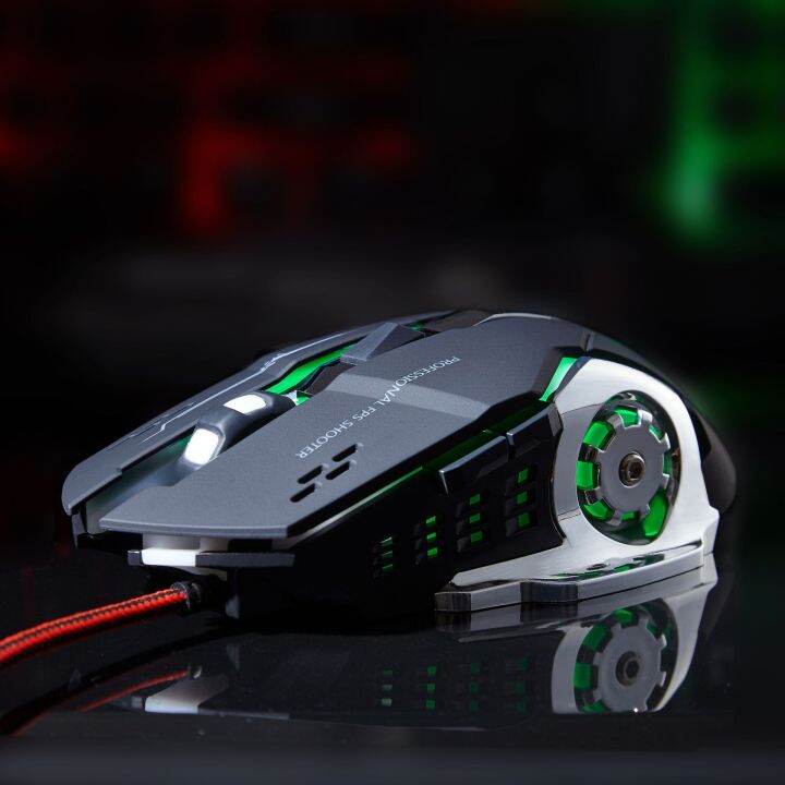 Wind fire wheel T2 wired mouse USB luminous competitive game office ...
