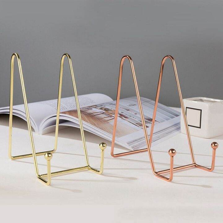 SIQIN Metal Display Pictures Plate Dish Tabletop Art Display Stand ...