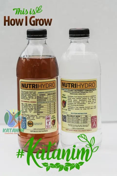 NutriHydro Fruit Bearing Nutrient Solution 1 Liter - Nutrient ...